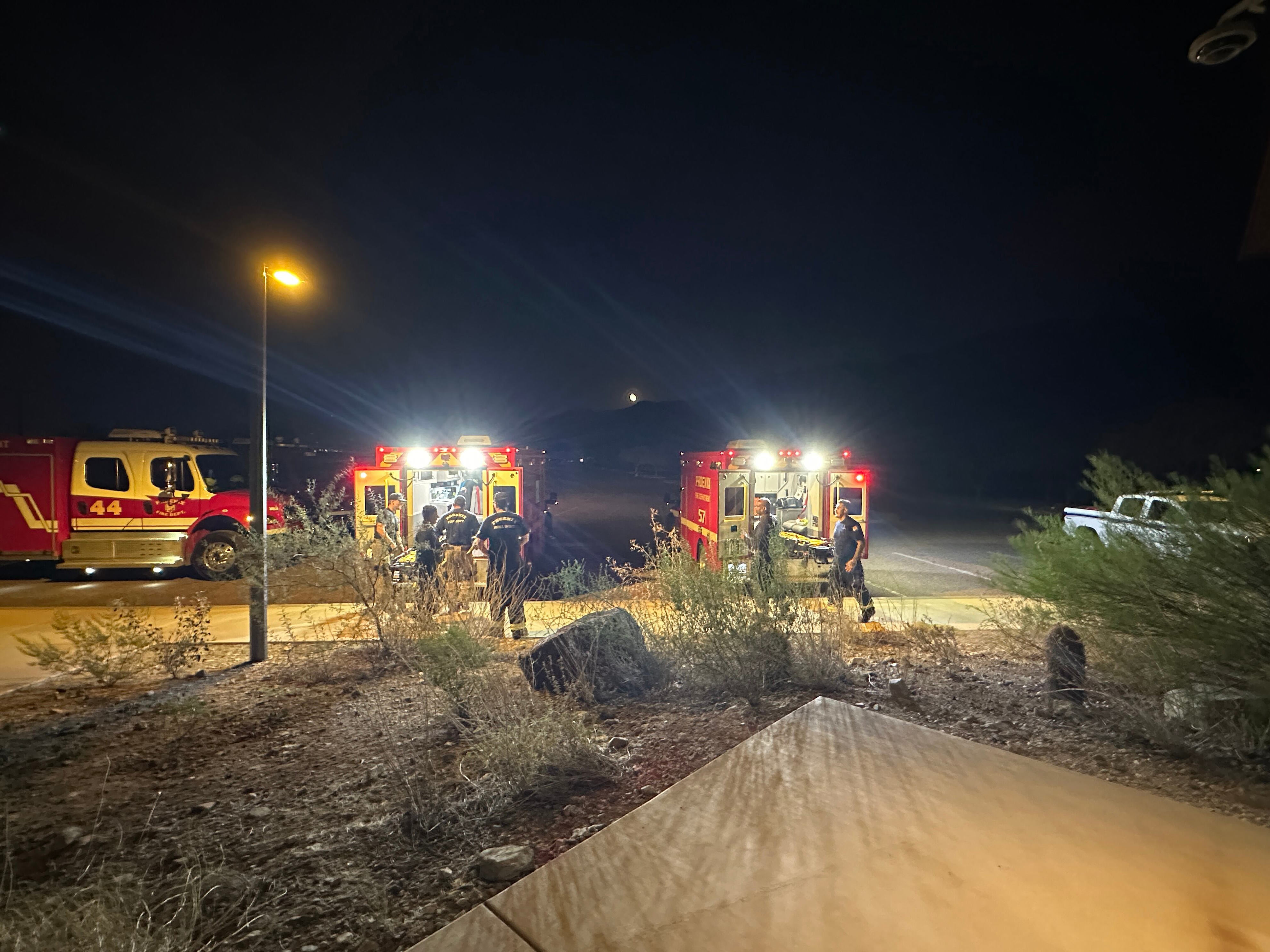 2 hikers rescued by helicopter from South Mountain after overheating