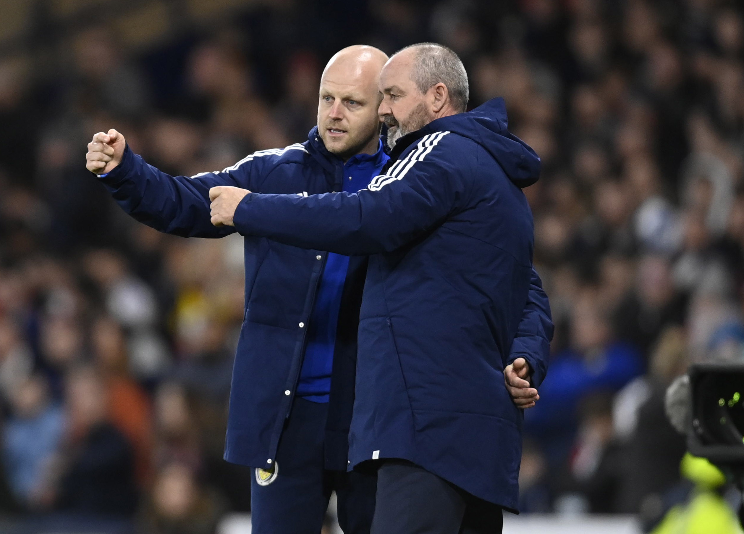 Steve Clarke welcomes two Scotland additions as former Hearts coach ...