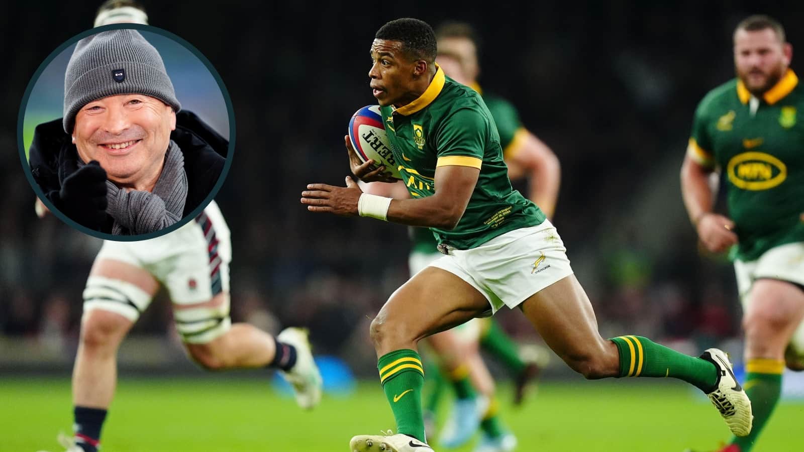 Eddie Jones backs Springboks ace to win 100m sprint ‘by five metres’