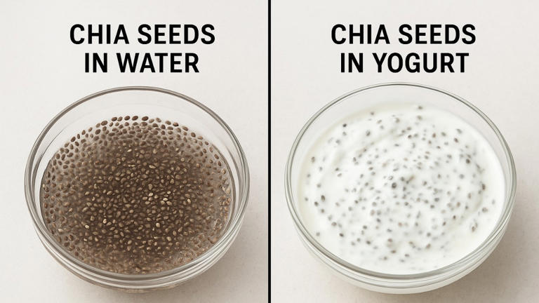 Why chia seeds with yogurt beat chia water for gut health, says top ...