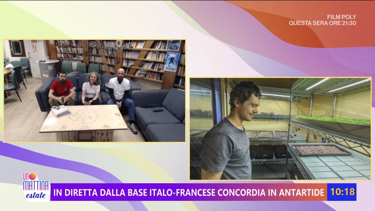 La missione italiana per studiare i cambiamenti climatici - Unomattina ...