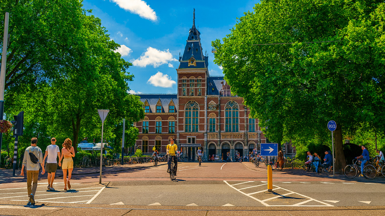 Amsterdam City Street Walking Tour – Explore the Netherlands 4K