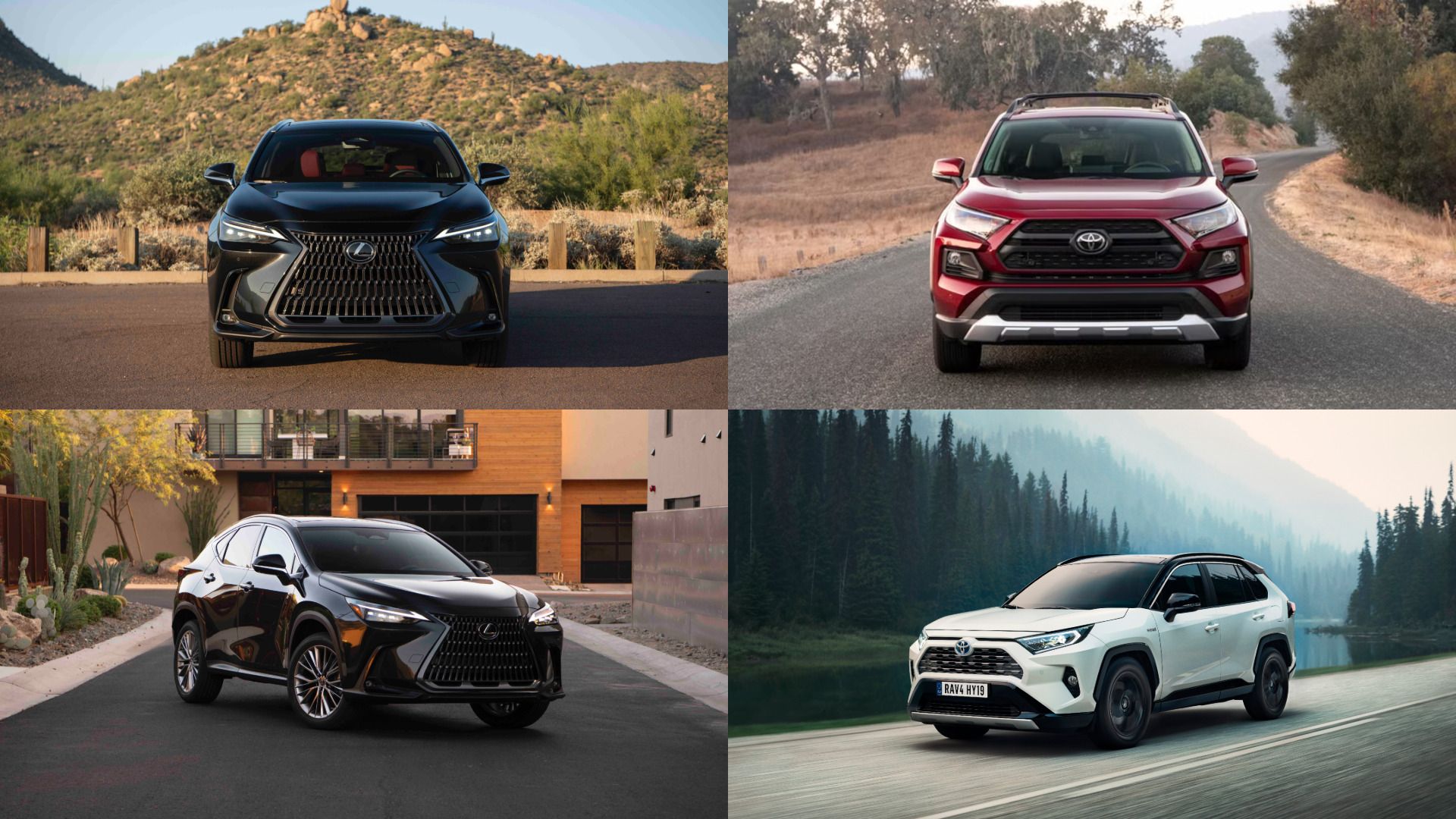 Lexus NX vs. Toyota RAV4 Comparison: Which Compact SUV Is Best Value ...