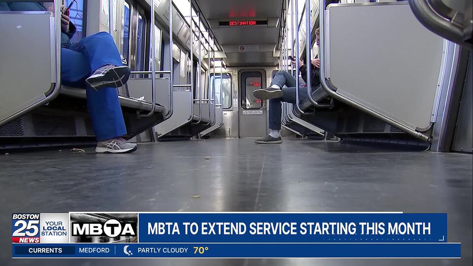 MBTA to extend service starting this month