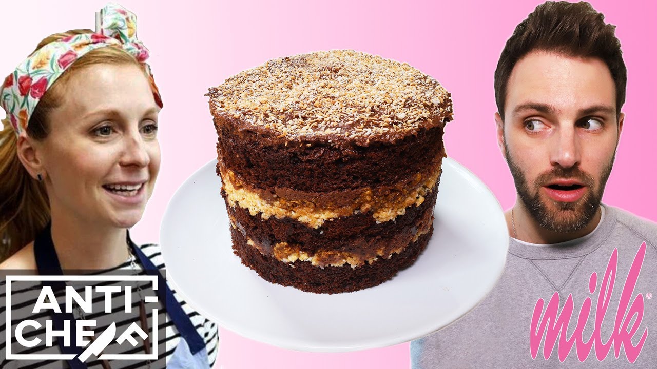 Milk Bar German chocolate Jimbo cake from Christina Tosi
