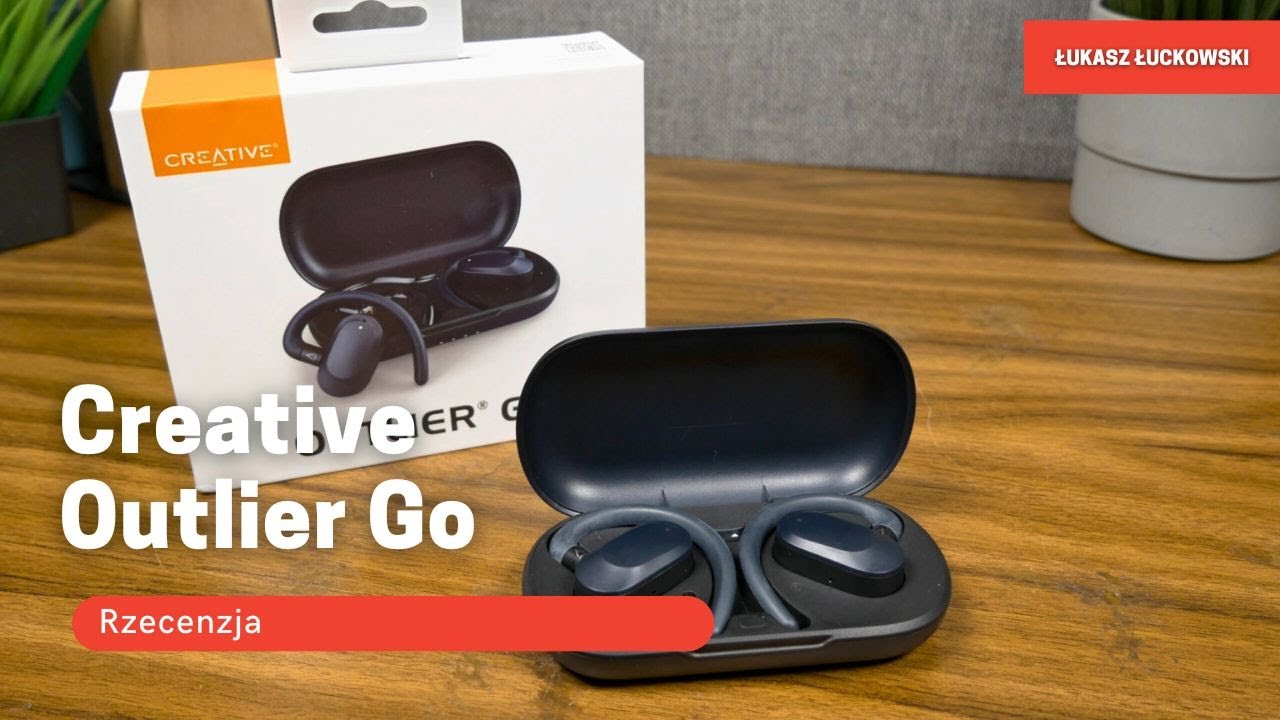 Sportowe Słuchawki BT Creative Outlier Go Recenzja