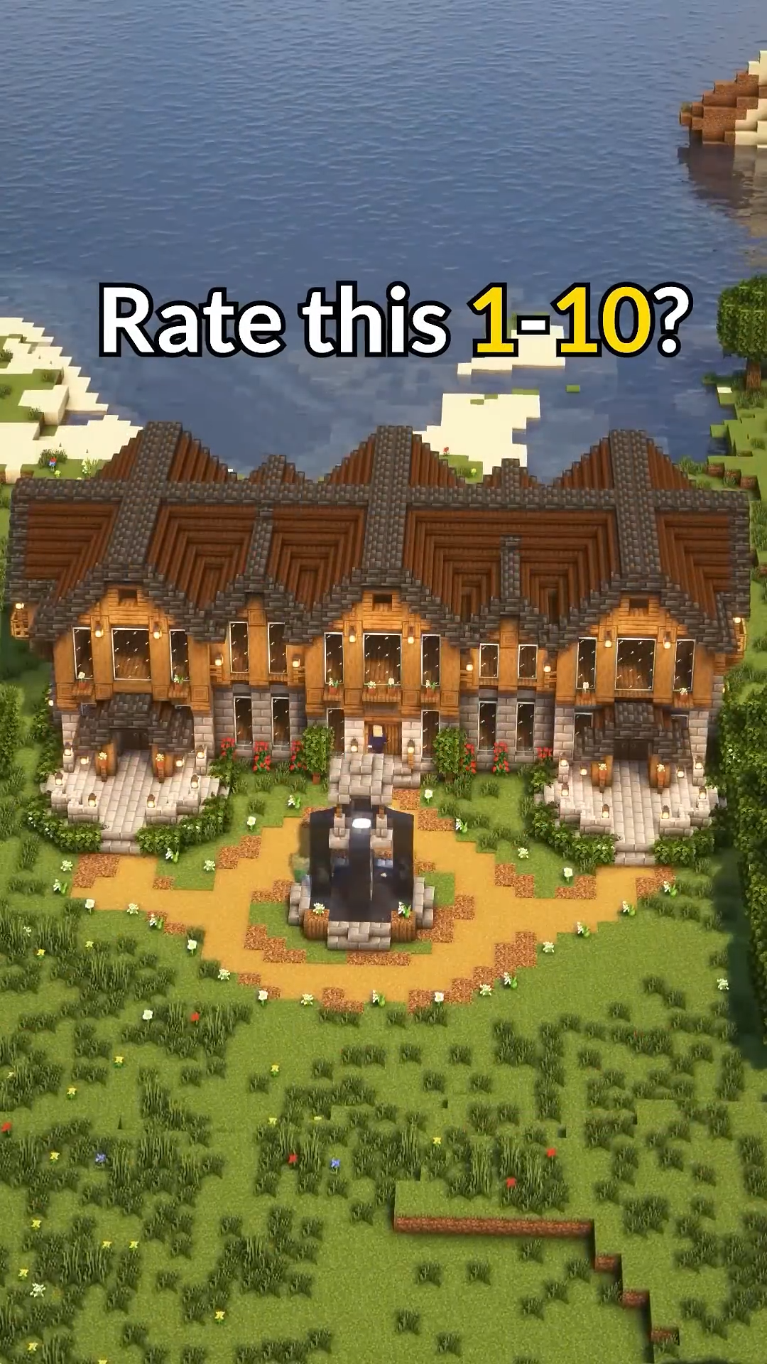 Minecraft House Design for 3 Players