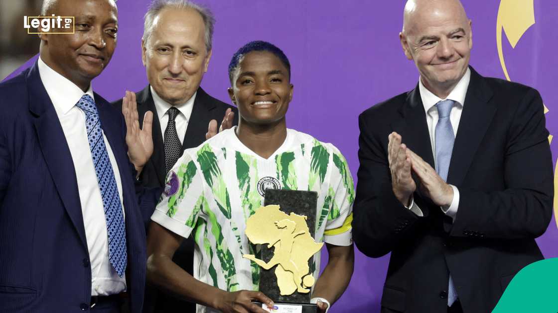 Super Falcons star Rasheedat Ajibade opens up about humble beginnings ...