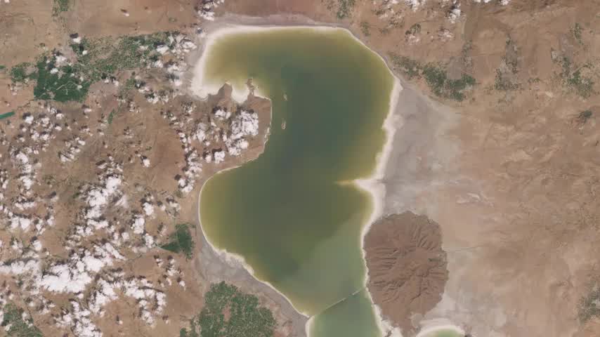 Timelapse Shows Iran's Devastating Water Crisis