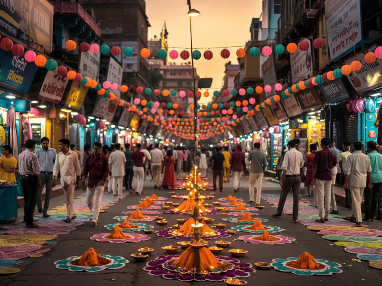 Diwali, Holi, Durga Puja – These Iconic Delhi Street Throws the Wildest ...