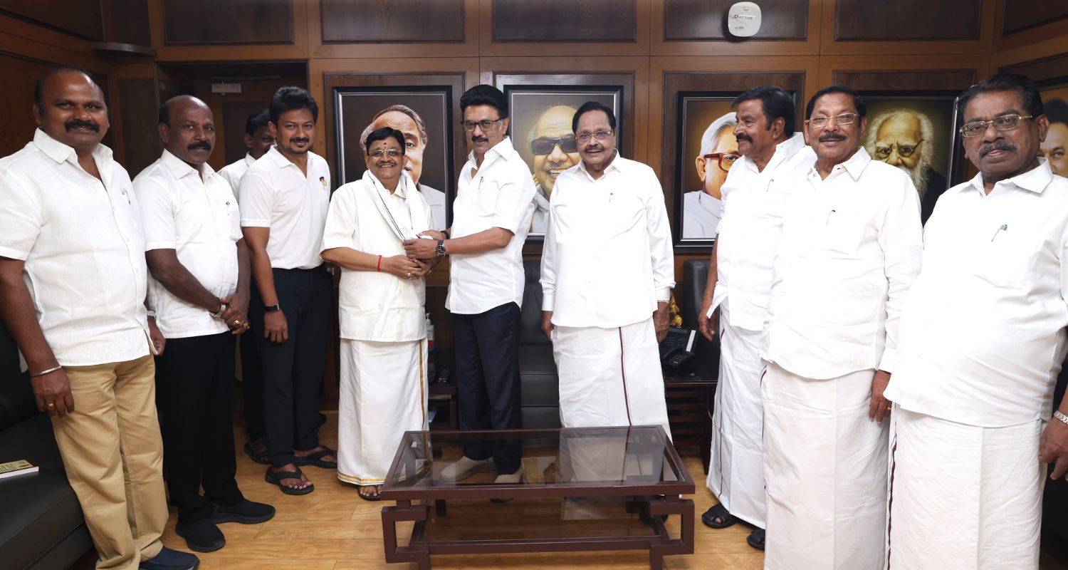 AIADMK leader V Maitreyan joins DMK