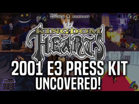 Kingdom Hearts E3 2001 Press Kit Unearthed After Decades