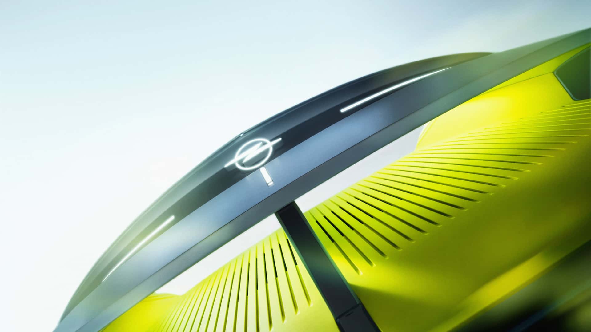 Teaser zur Opel IAA-Studie (2025) zeigt illuminierten Vizor