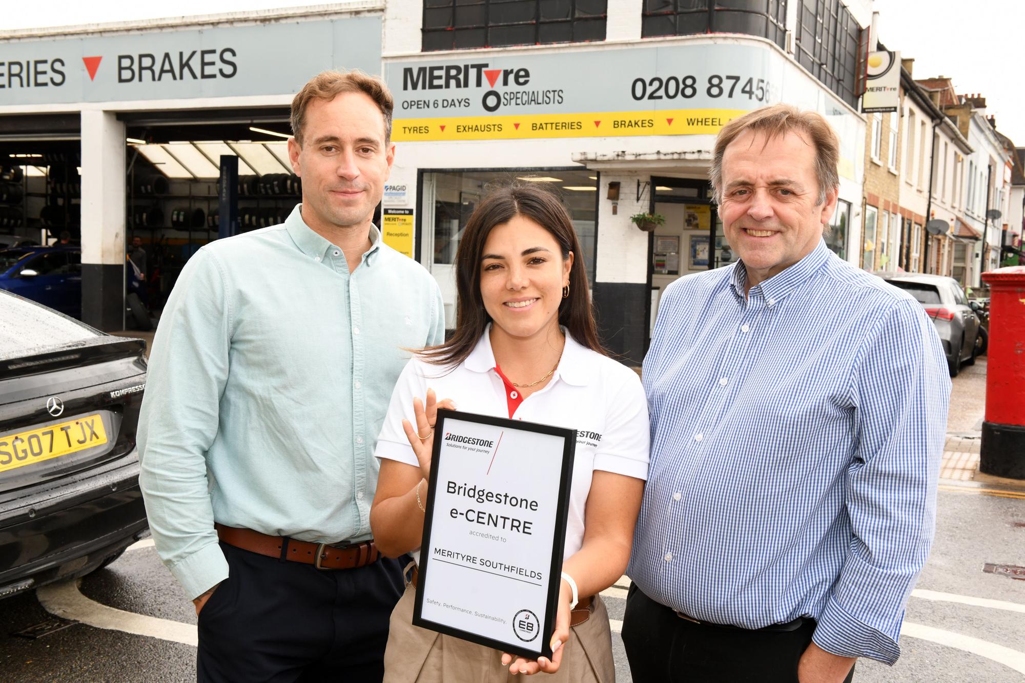 Merityre Southfields accelerates into the future with e-CENTRE award