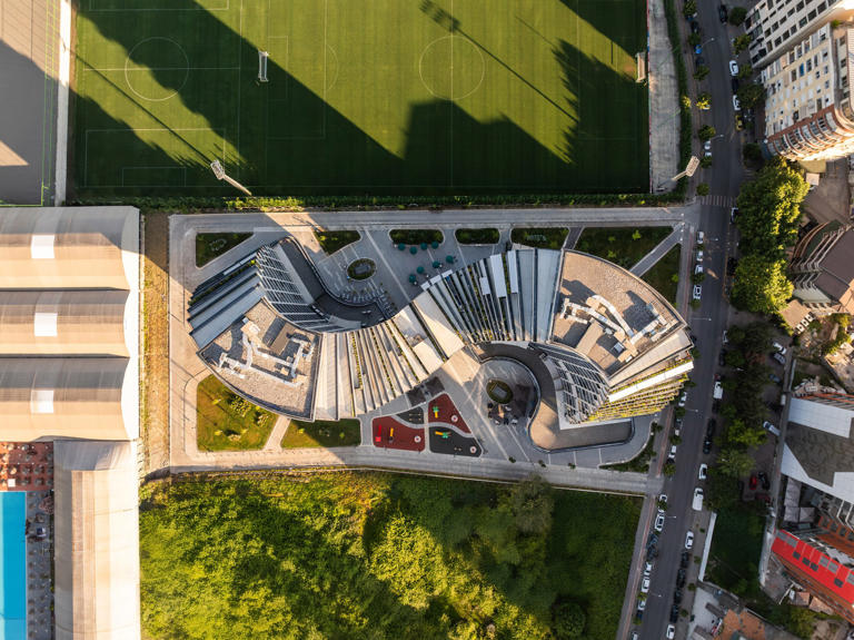 JA Joubert Architecture designs towers "echoing the hills and mountains ...