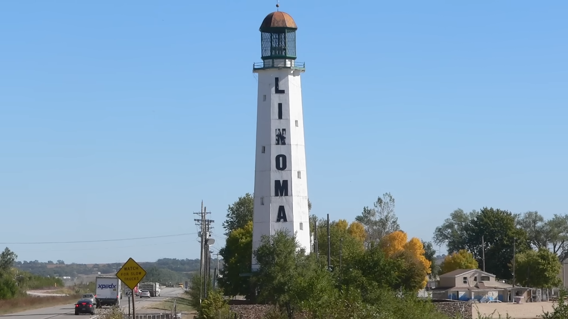 Nebraska’s Lone Lighthouse in a Sea of Fields