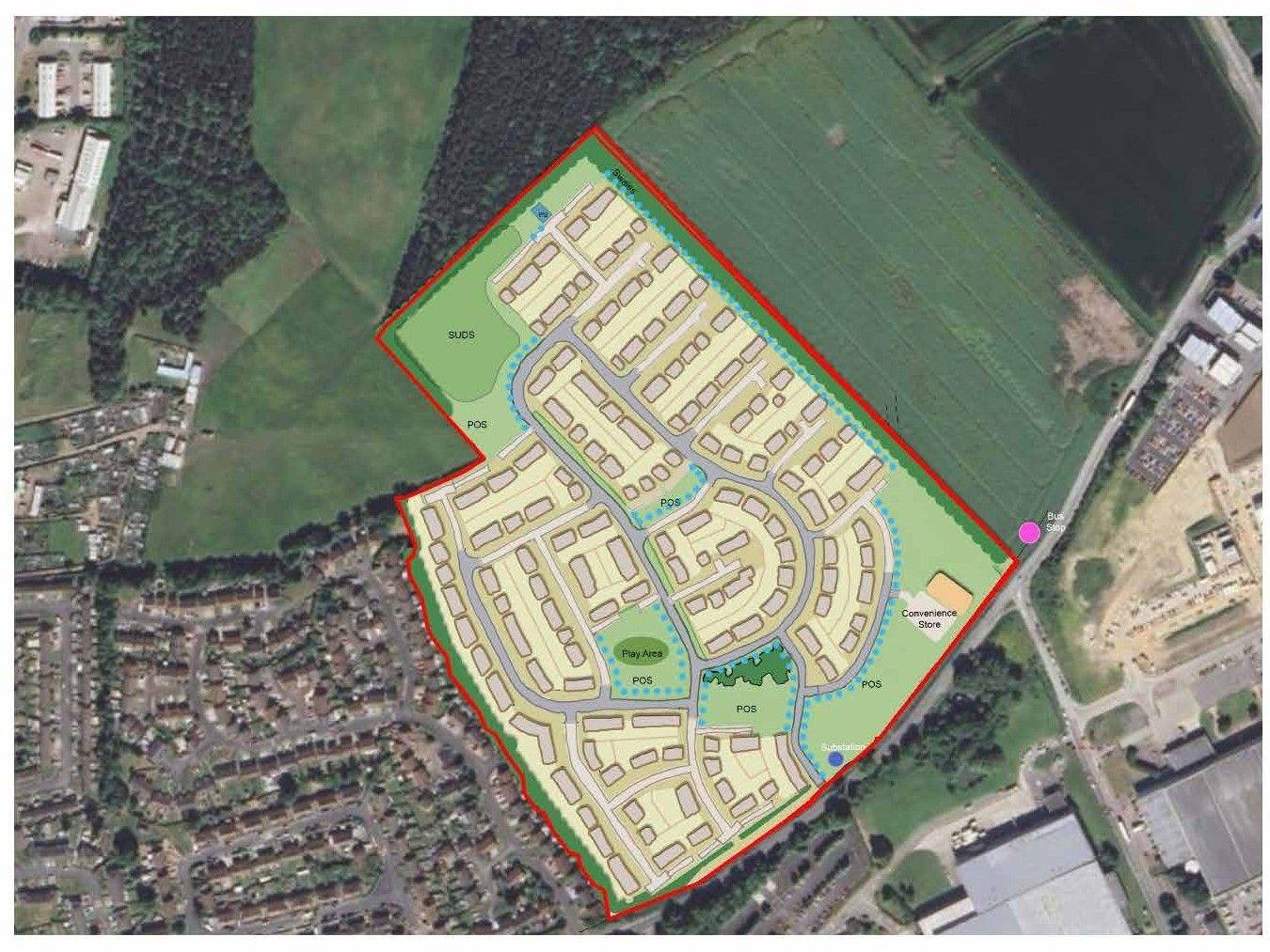 Plans submitted for proposed new Tudhoe residential development
