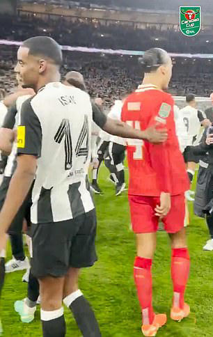 Is this the moment Isak's head turned for Liverpool? Newcastle fan ...