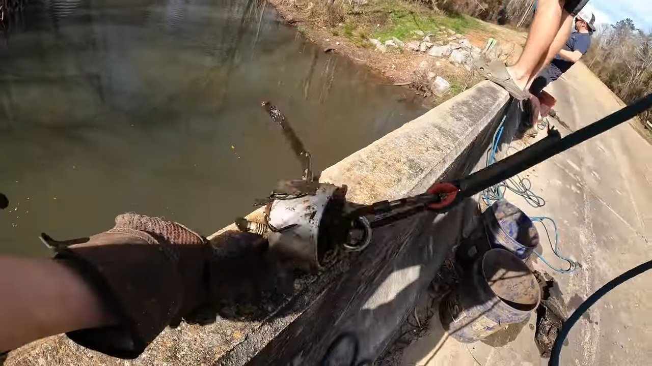 ULTIMATE Finds In The River With Giant Magnet - It Was An AMAZING Day ...