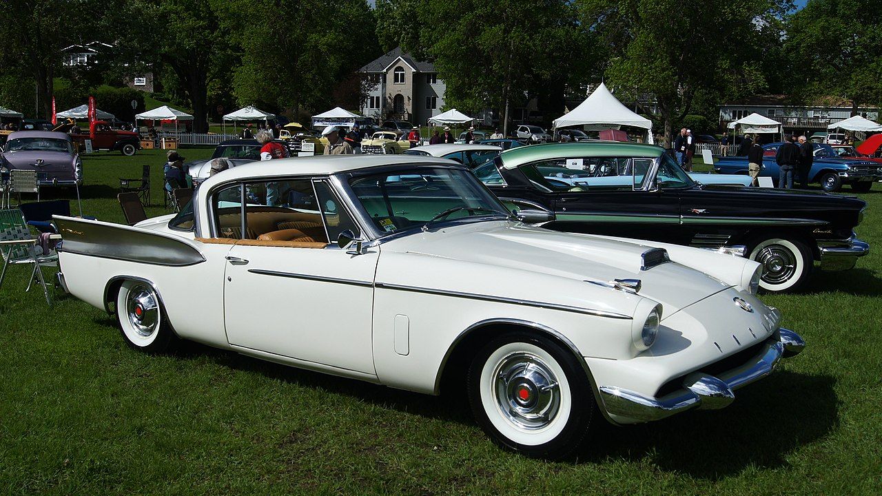 This 1958 Packard Hawk wasn’t built to blend In