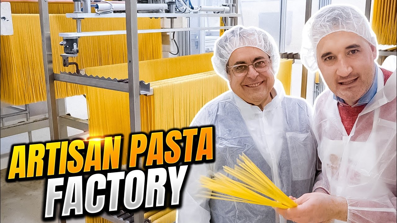 How Dry Pasta is Made in an Italian Factory - Rustichella d’Abruzzo