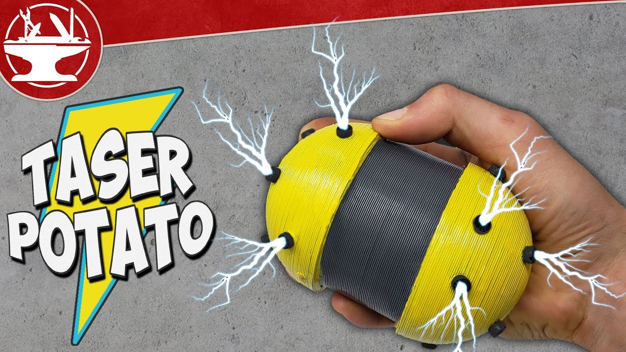 40,000V Taser Potato – The Most Shocking Party Game Ever
