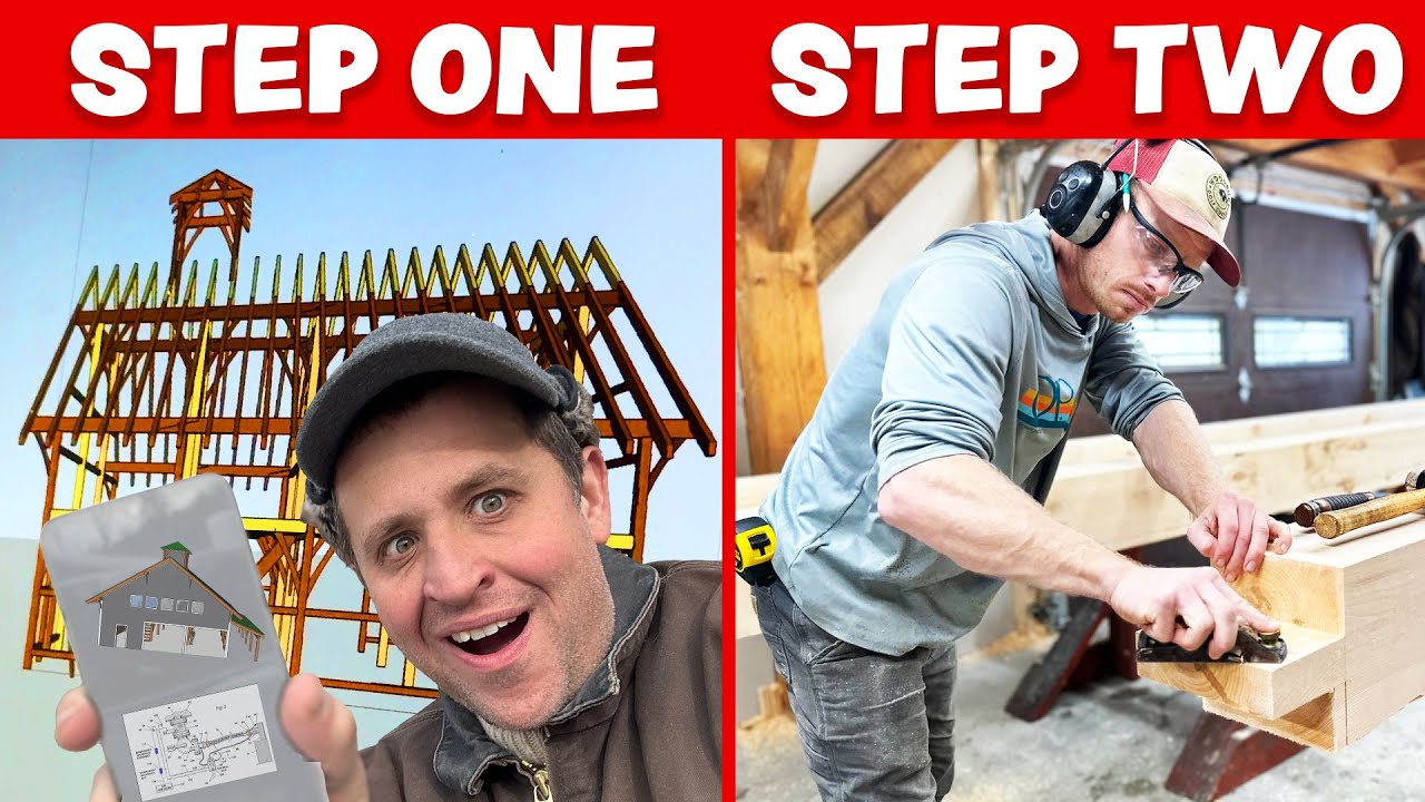 How to build a timberframe barn from start to finish