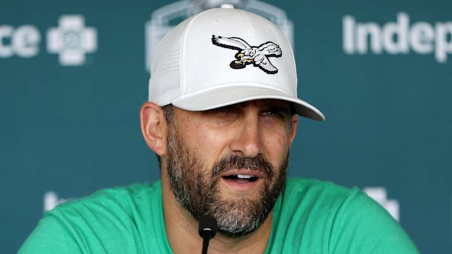 Eagles' rookie back in fierce position battle at training camp after ...