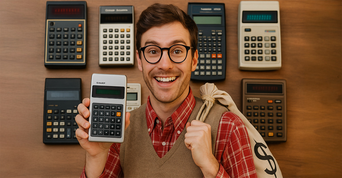 These Retro Calculators Can Add Up To A Pretty Penny