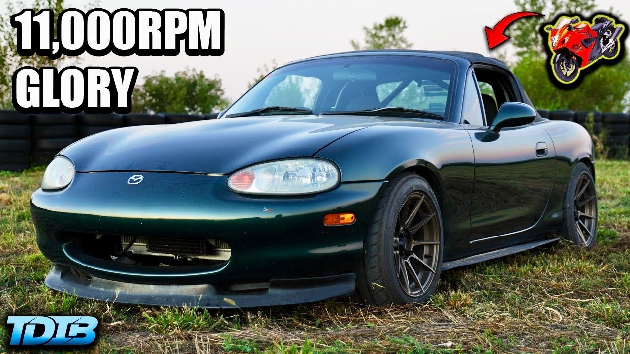 A Hayabusa swapped Mazda Miata is unreal
