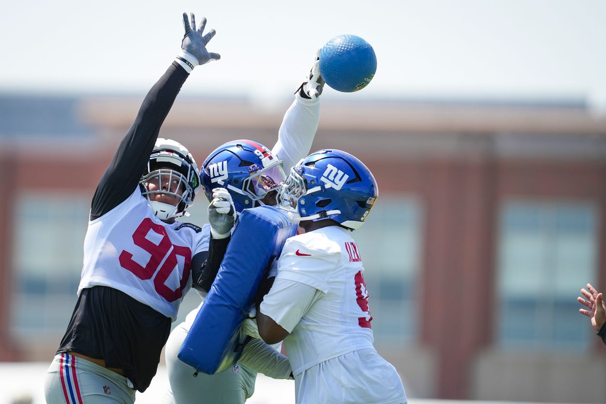 Giants 3rd round pick is benched — but team hopes he will ‘bloom’