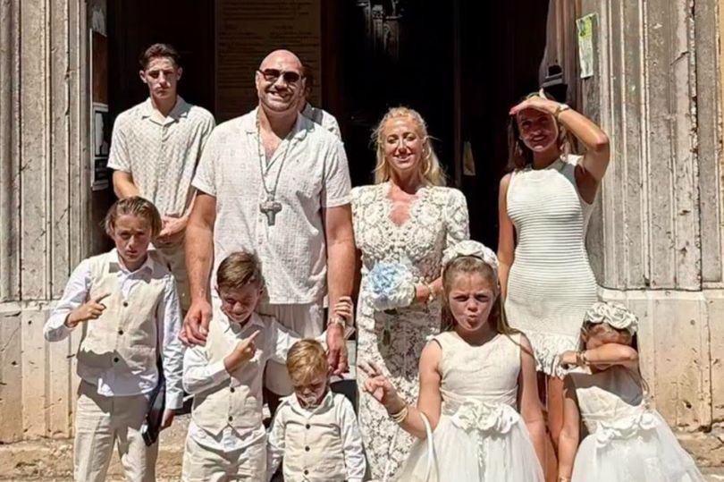 Tyson Fury declares 'third time lucky' as he marries Paris at 'special ...