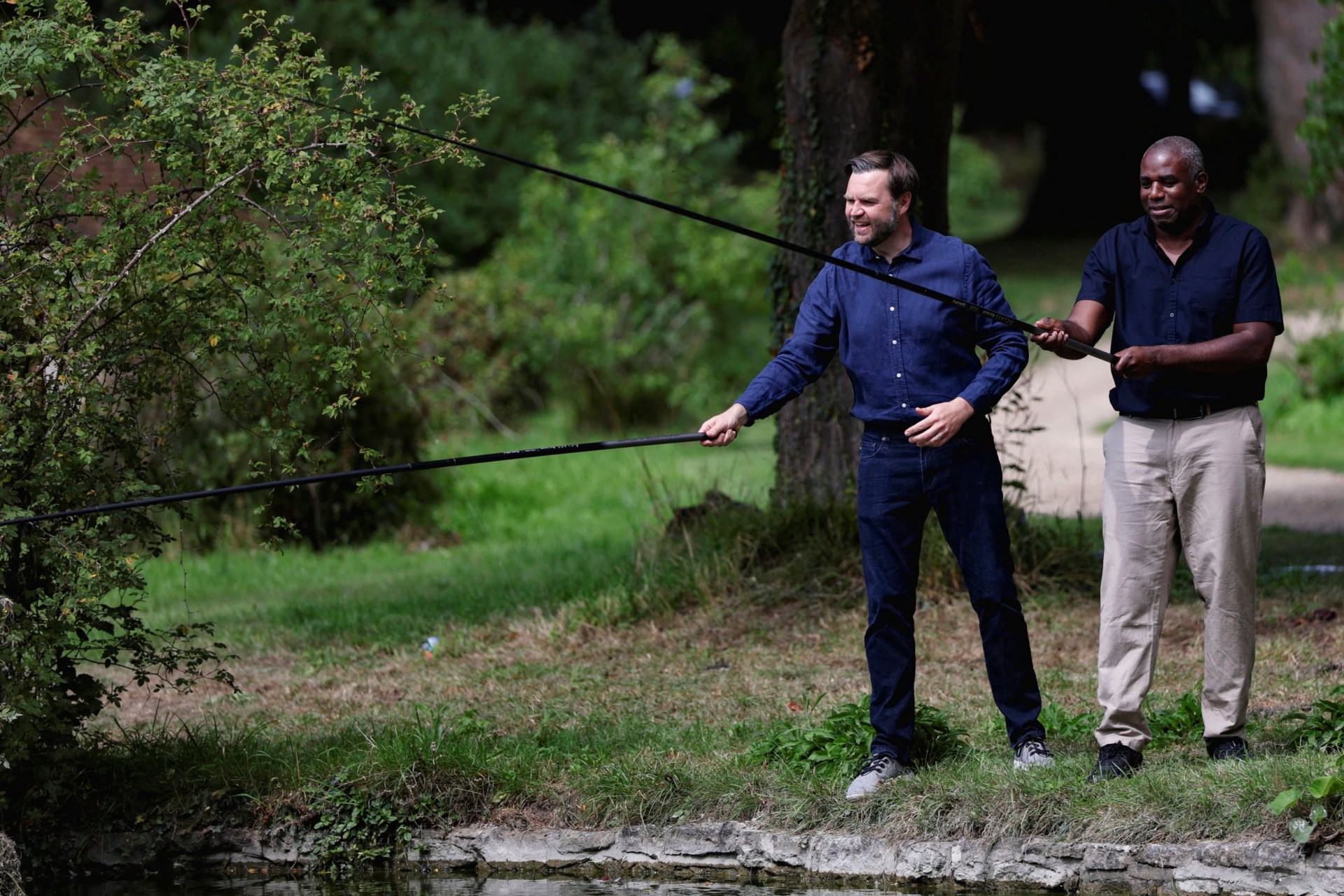 David Lammy admits fishing blunder during US visit