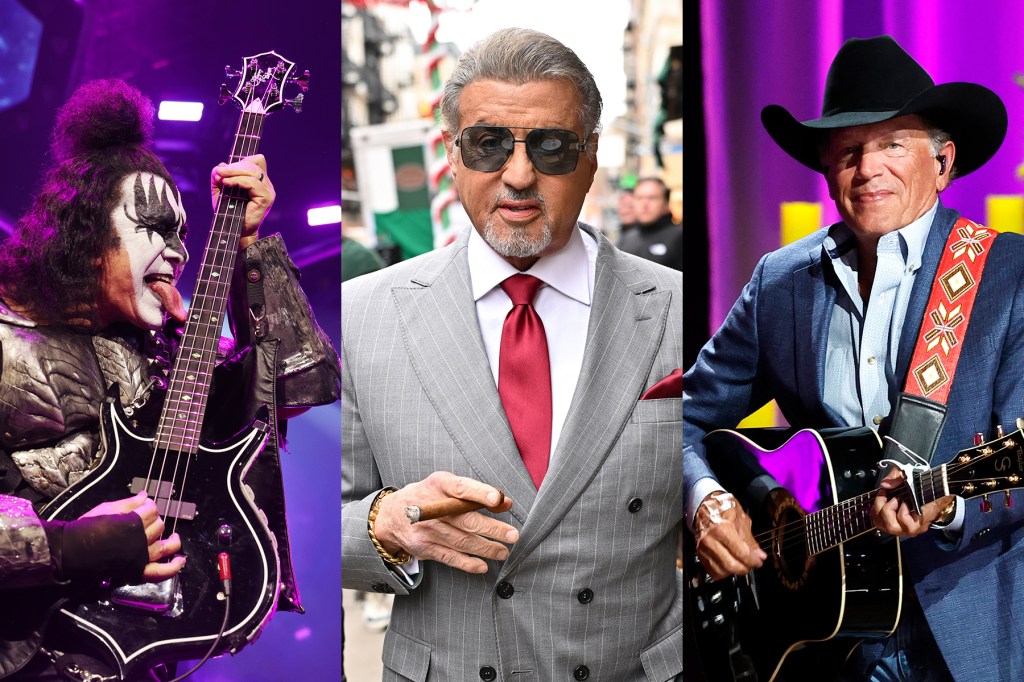 Kiss, Sylvester Stallone, George Strait, Gloria Gaynor to Receive ...