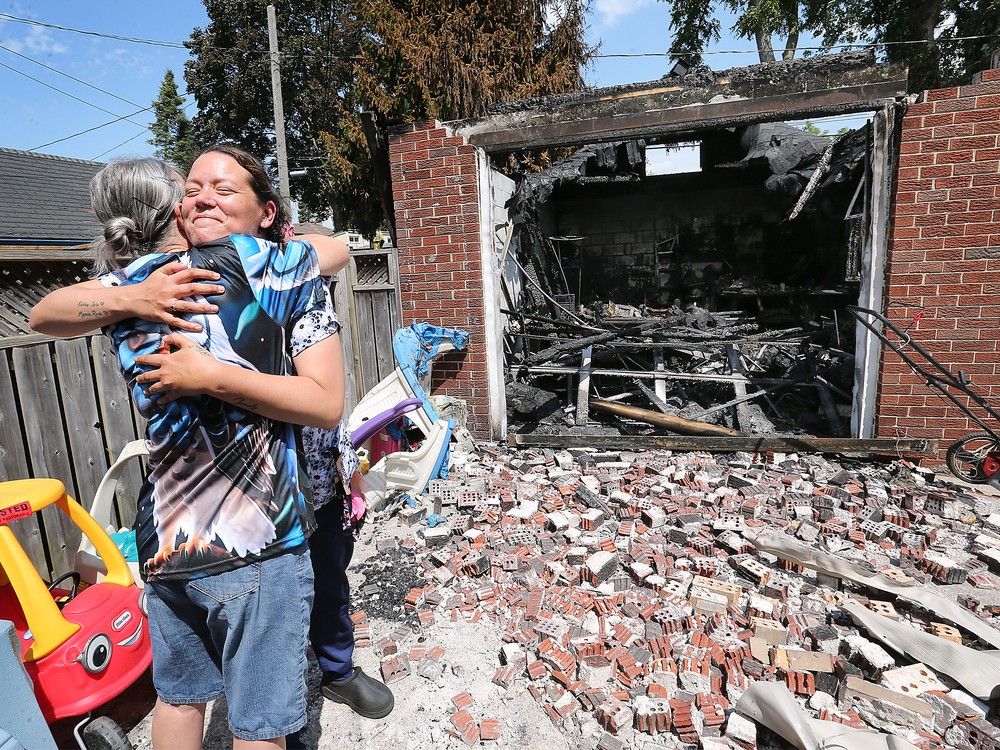 'Get out now!' — Passerby rouses Windsor family ahead of flames ...