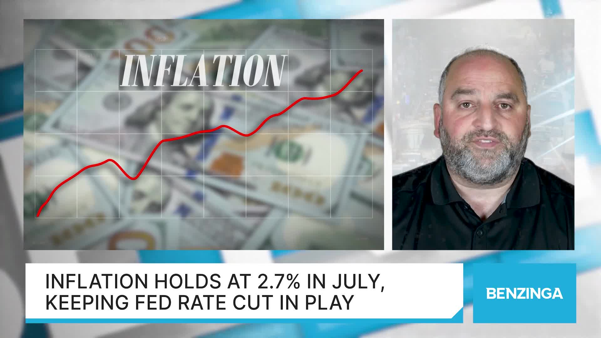 Inflation Holds At 2.7% In July, Keeping Fed Rate Cut In Play