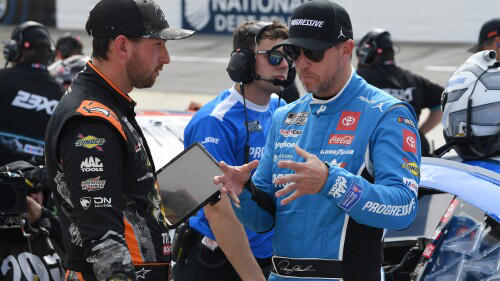 NASCAR will not curb driver celebrations after Connor Zilisch's fall in ...