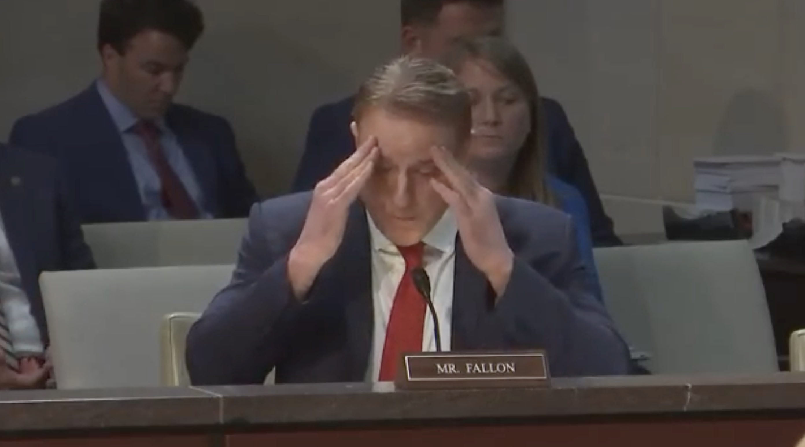 'Put Your Big Boy Pants On': Pat Fallon Trips Over His Own Talking ...