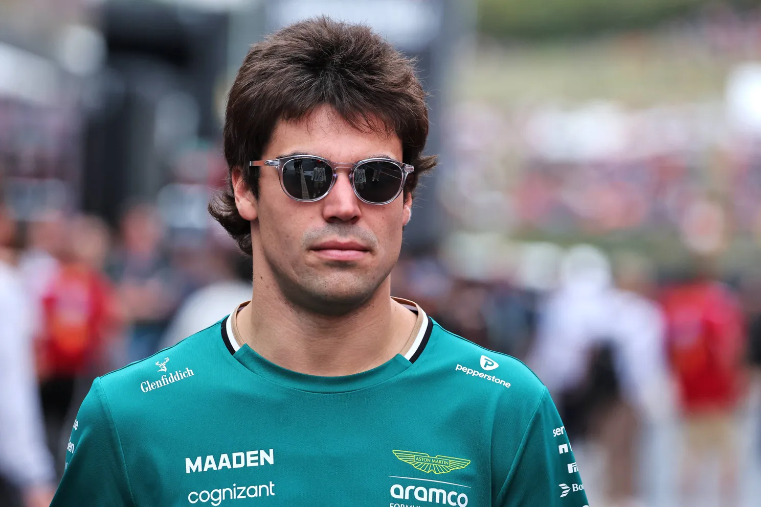 New F1 car? Stroll on holiday with 'most beautiful face of the year'