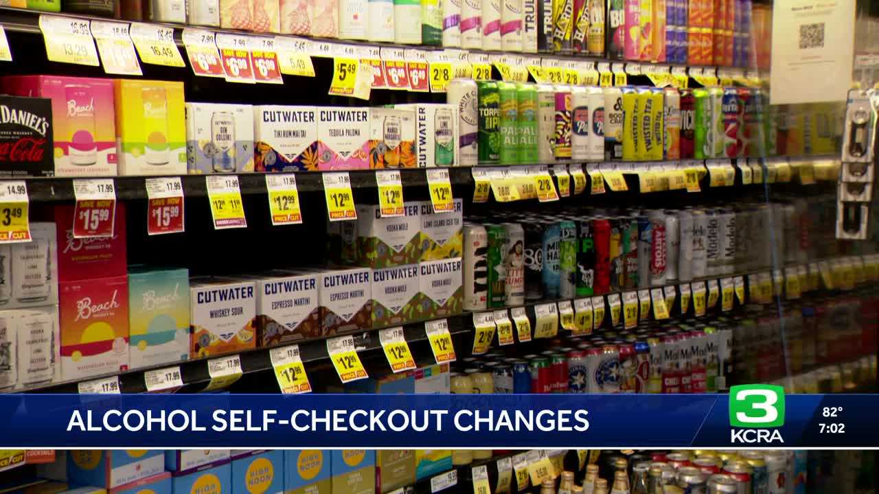 California grocery stores push to legalize alcohol sales at self ...