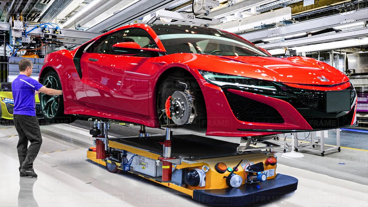 Inside US Super Advanced Factory Producing The Powerful Acura NSX ...