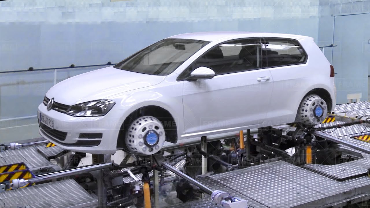 Diabolical Suspension Test in German Factory : Inside Volkswagen ...
