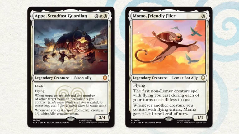 First Look at Magic: The Gathering's Avatar: The Last Airbender Set