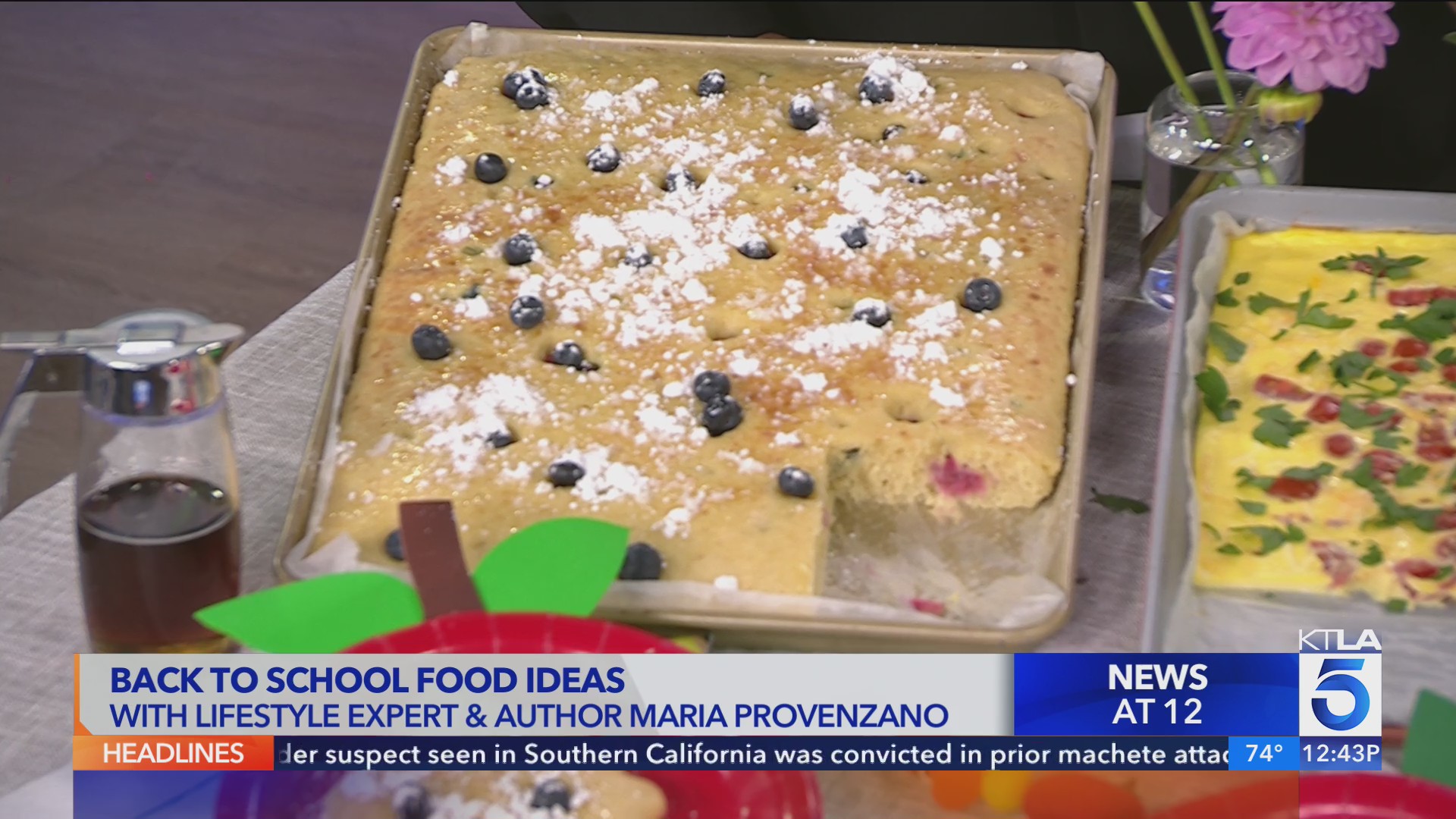 Back-to-school food ideas with Maria Provenzano