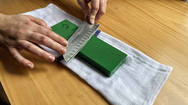 How To Sharpen A Knife With A Whetstone For Finely-Honed Precision