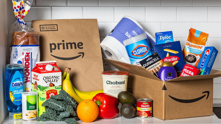 Amazon offers grocery deals, year of free groceries, for Prime Day
