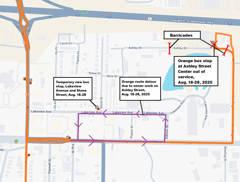 Sewer repairs near Ashley Street Center temporarily redirect Columbia ...