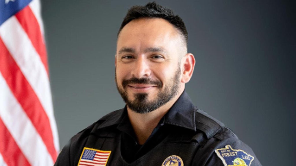 Forest Lake honors fallen police detective Josh Brown