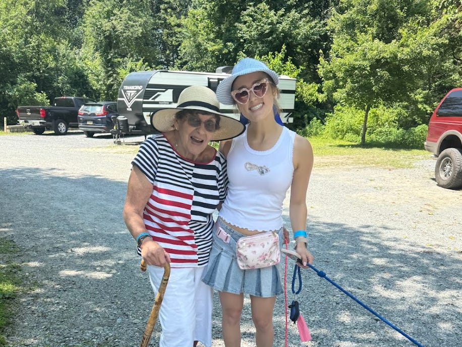 My family took our 90-year-old grandma on an RV camping trip. It ...