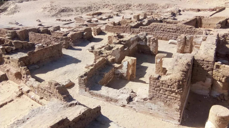 In Egypt, archaeologists have just uncovered a 2,000-year-old city ...